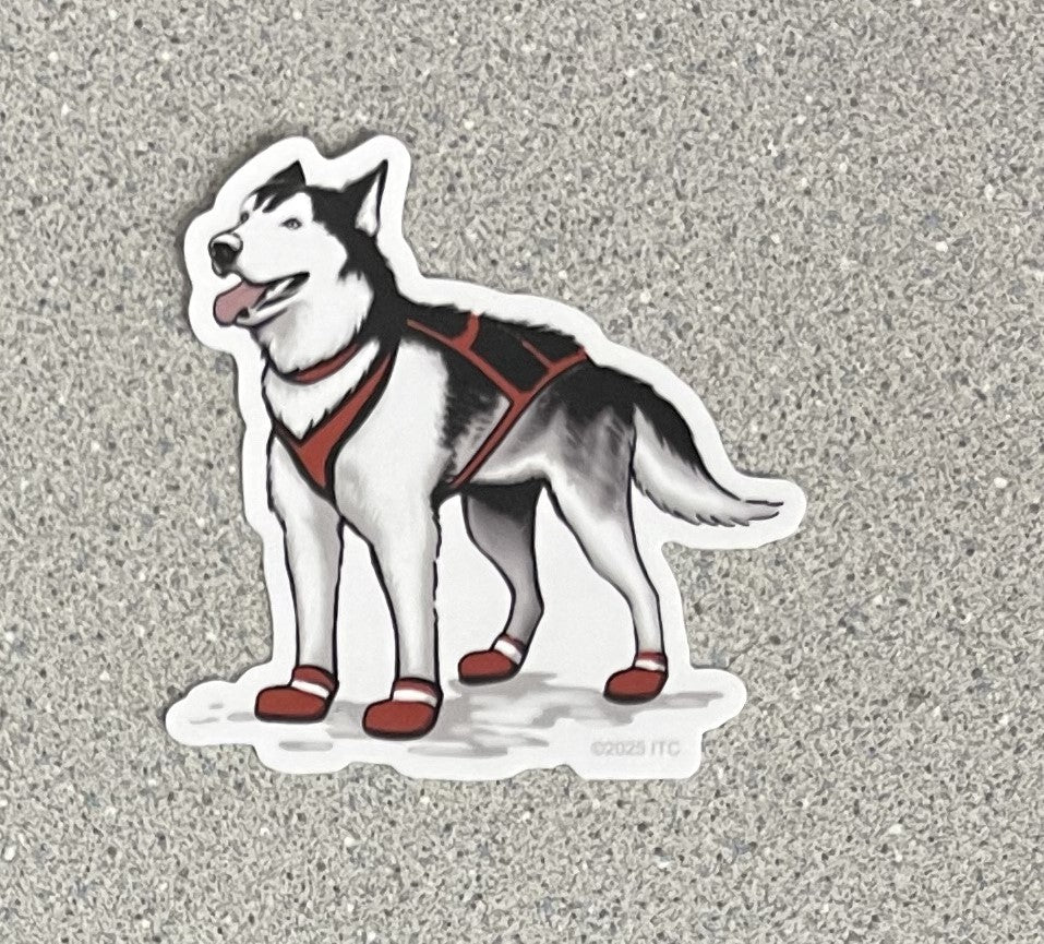 Husky Sticker – Iditarod