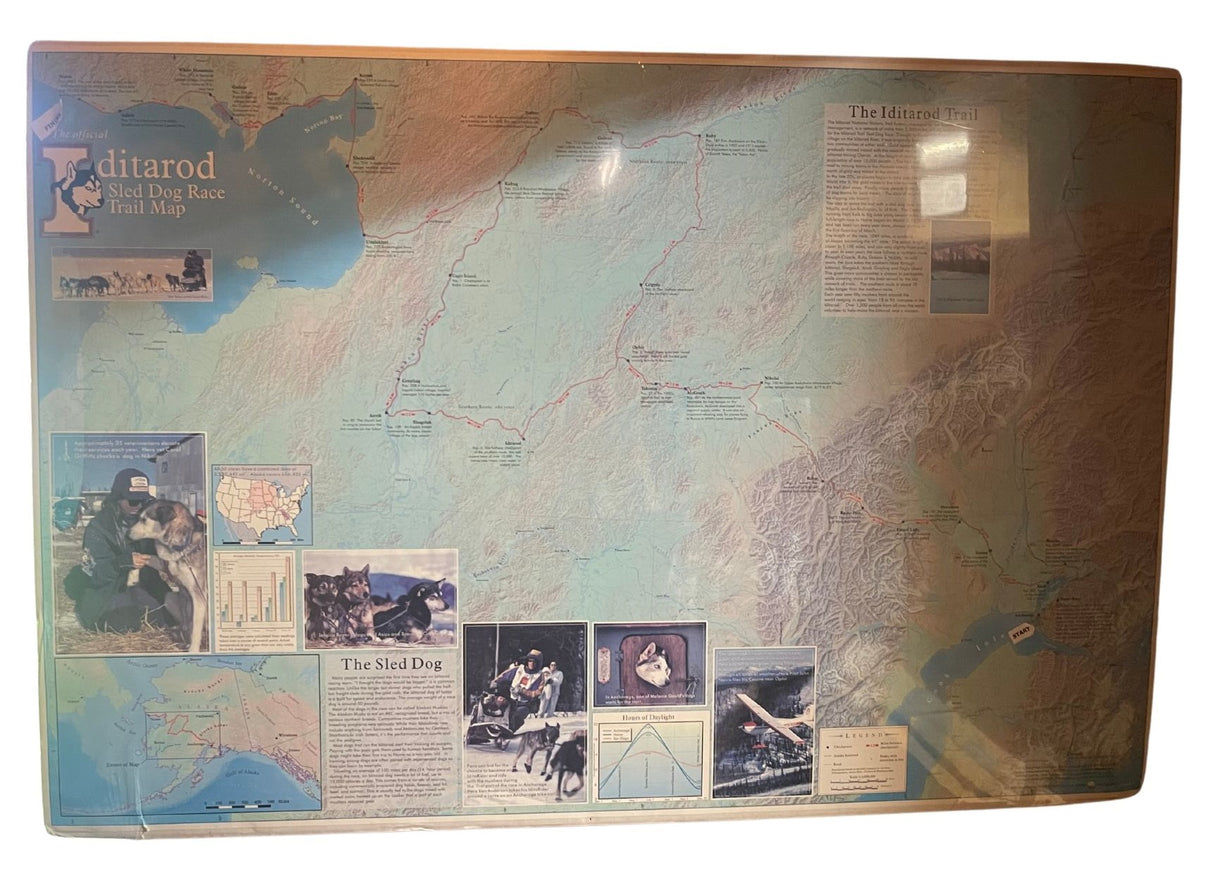 Iditarod Trail Map